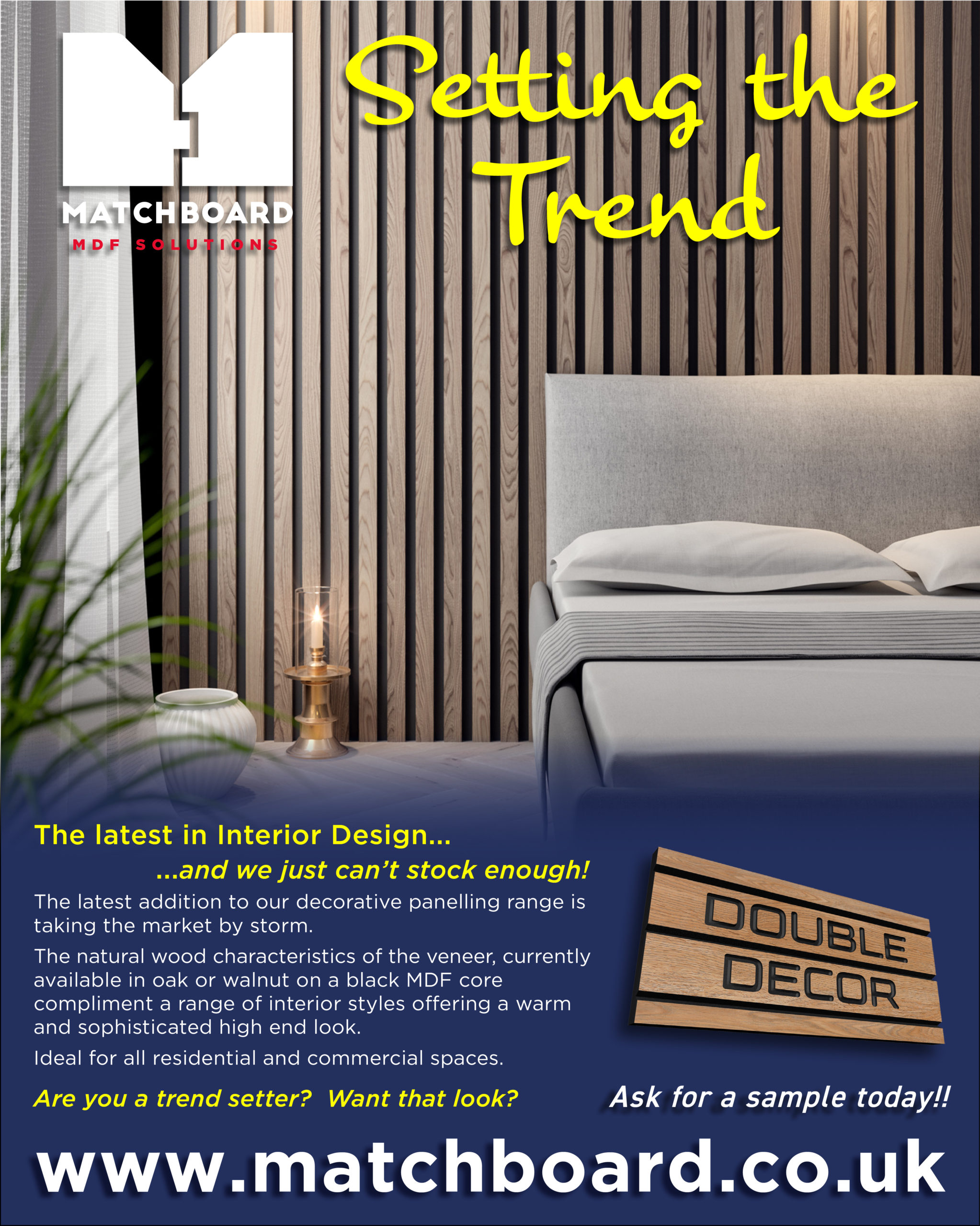 Double Decor... The latest in Interior Design - House of MDF