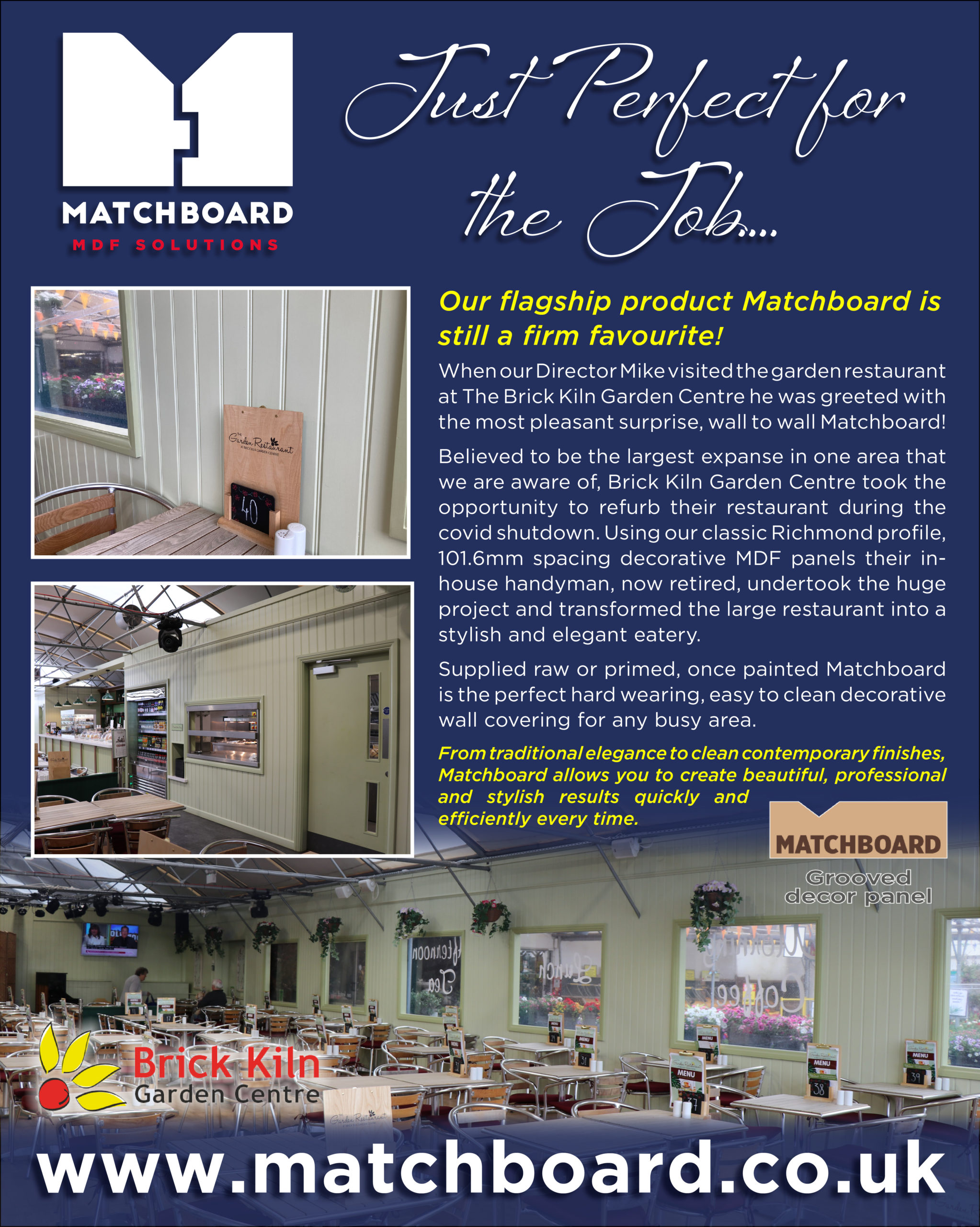 Wall to Wall Matchboard! - House of MDF